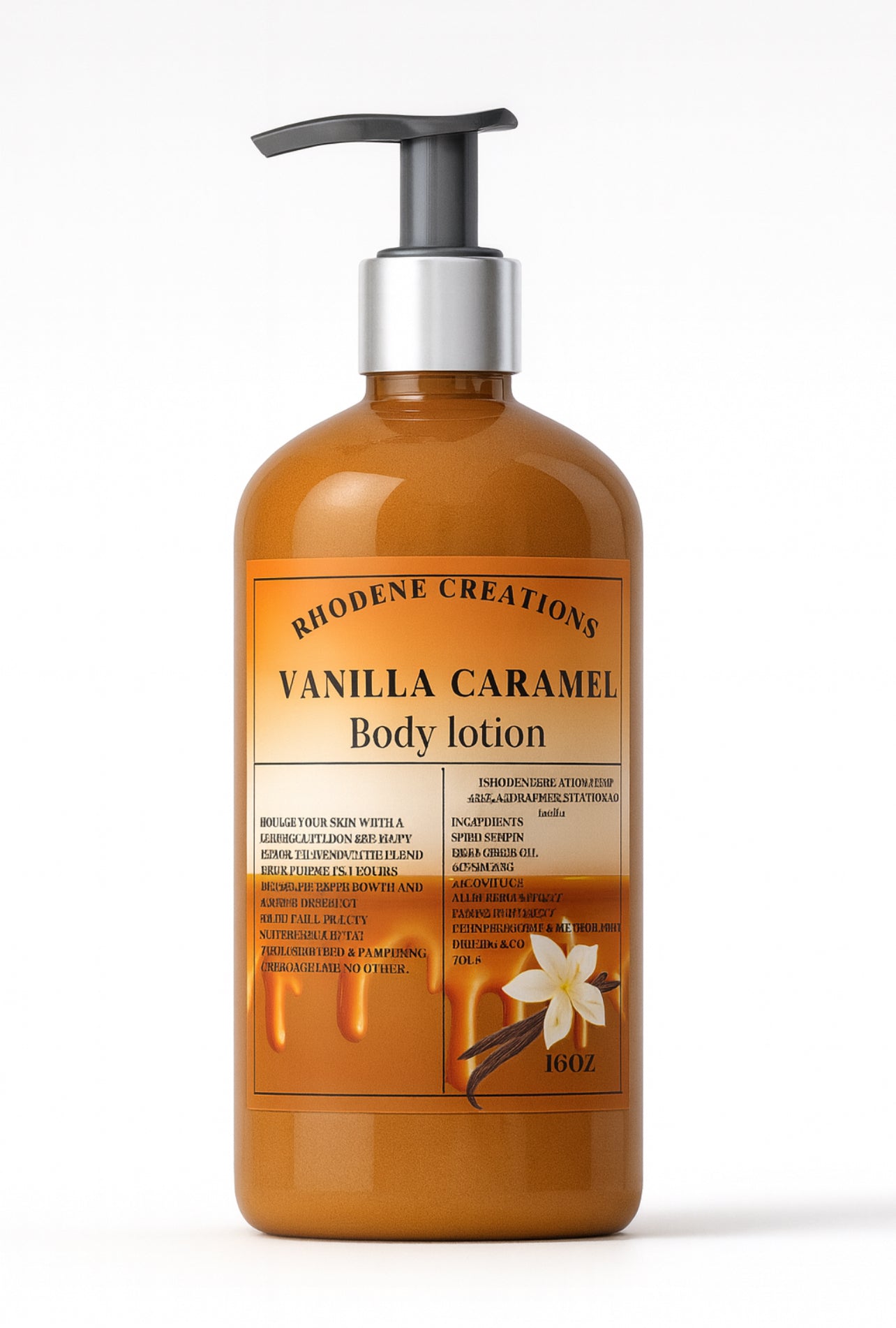 Vanilla Caramel body lotion – Rhodene Creations