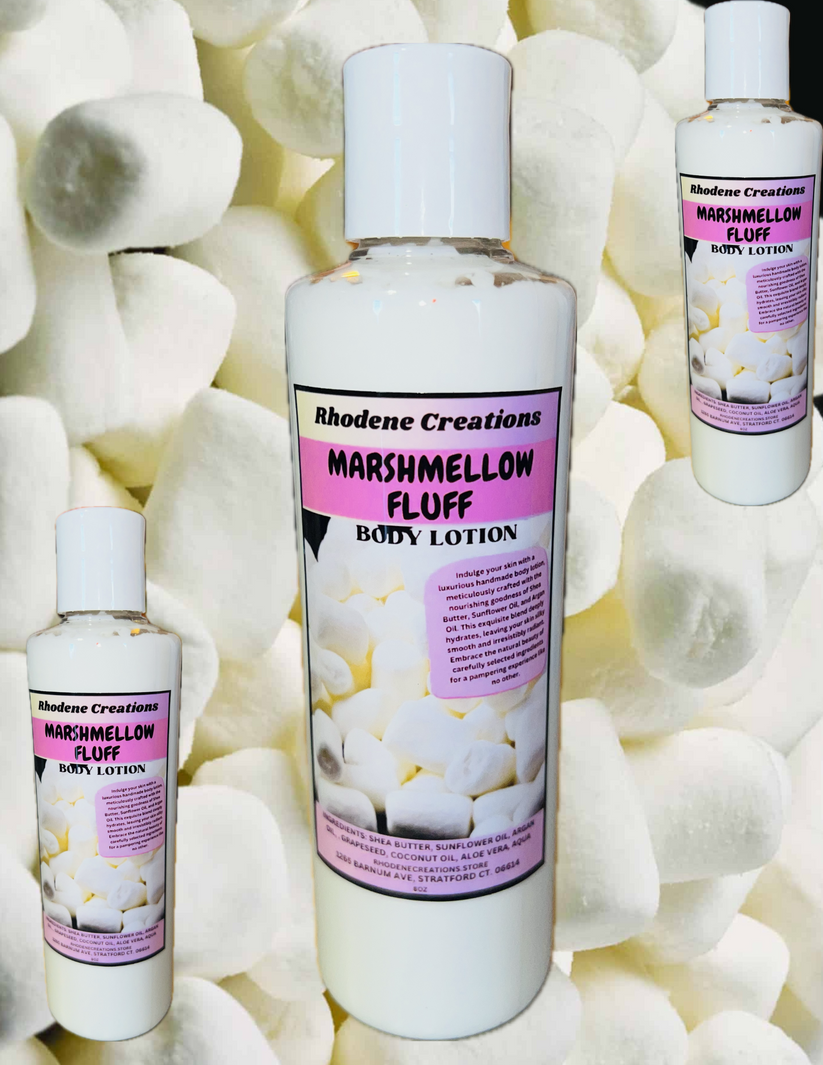 Marshmallow Fluff body lotion(16oz) – Rhodene Creations